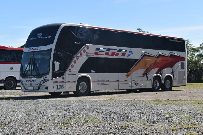 Busscar entrega 11 ônibus para Grupo EGA, do Uruguai